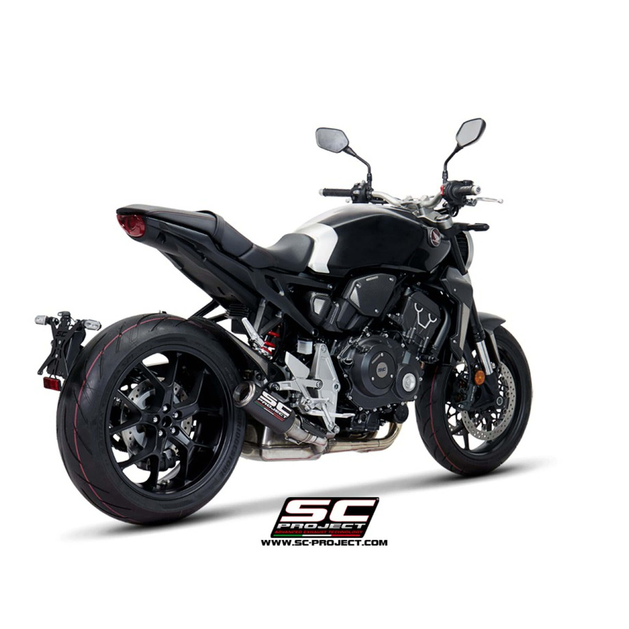 SC Project CR-T Carbon Fiber Slip On CB1000R Neo Sport Cafe