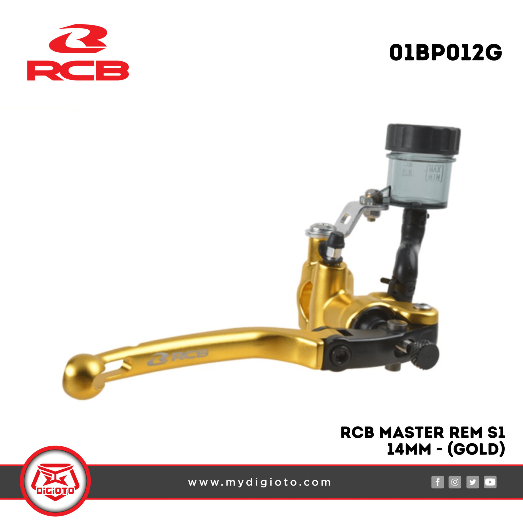 RCB Master Rem S1 14mm - Gold